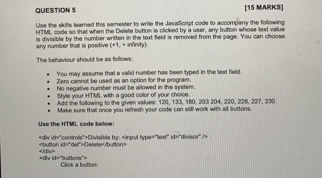 Solved Use the skills learned this semester to write the | Chegg.com