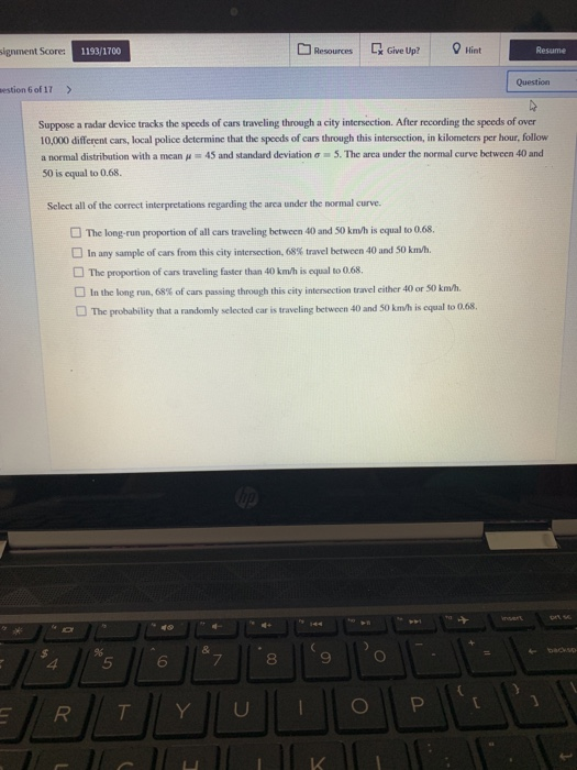 Solved Resources Give Up? Hint signment Score 1193/1700 | Chegg.com