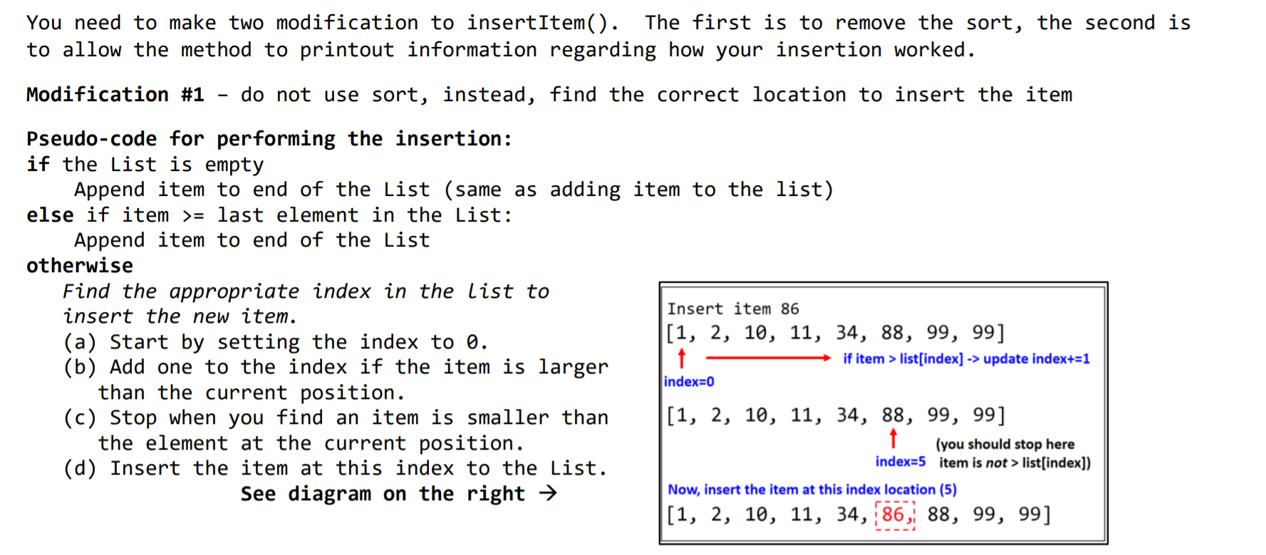Solved Lab 9 - Improving Min MaxList efficiency STARTING | Chegg.com