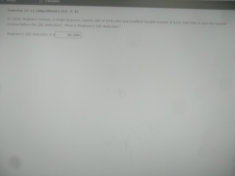 Solved Calculator Exercise 15-13 (Algorithmic) (LO. 3, 4) In | Chegg.com