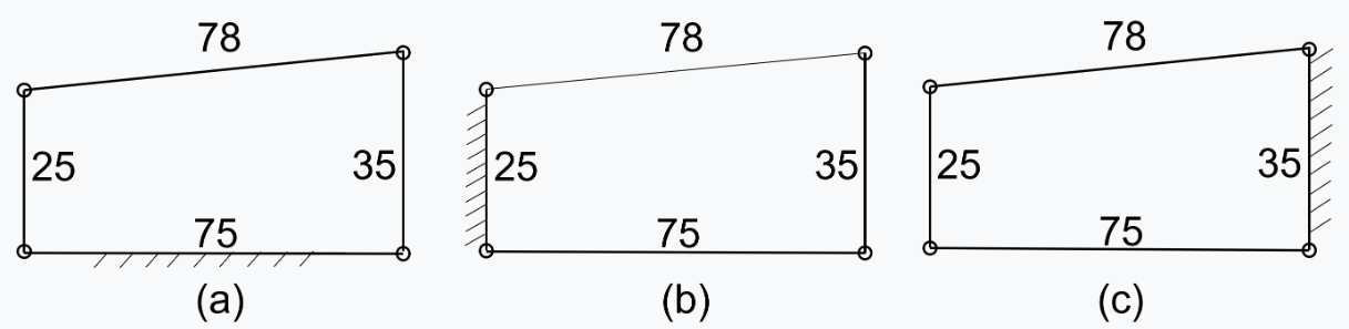 Solved Determine the types of revolute four bar linkages | Chegg.com Solved Determine the types of revolute four bar linkages | Chegg.com