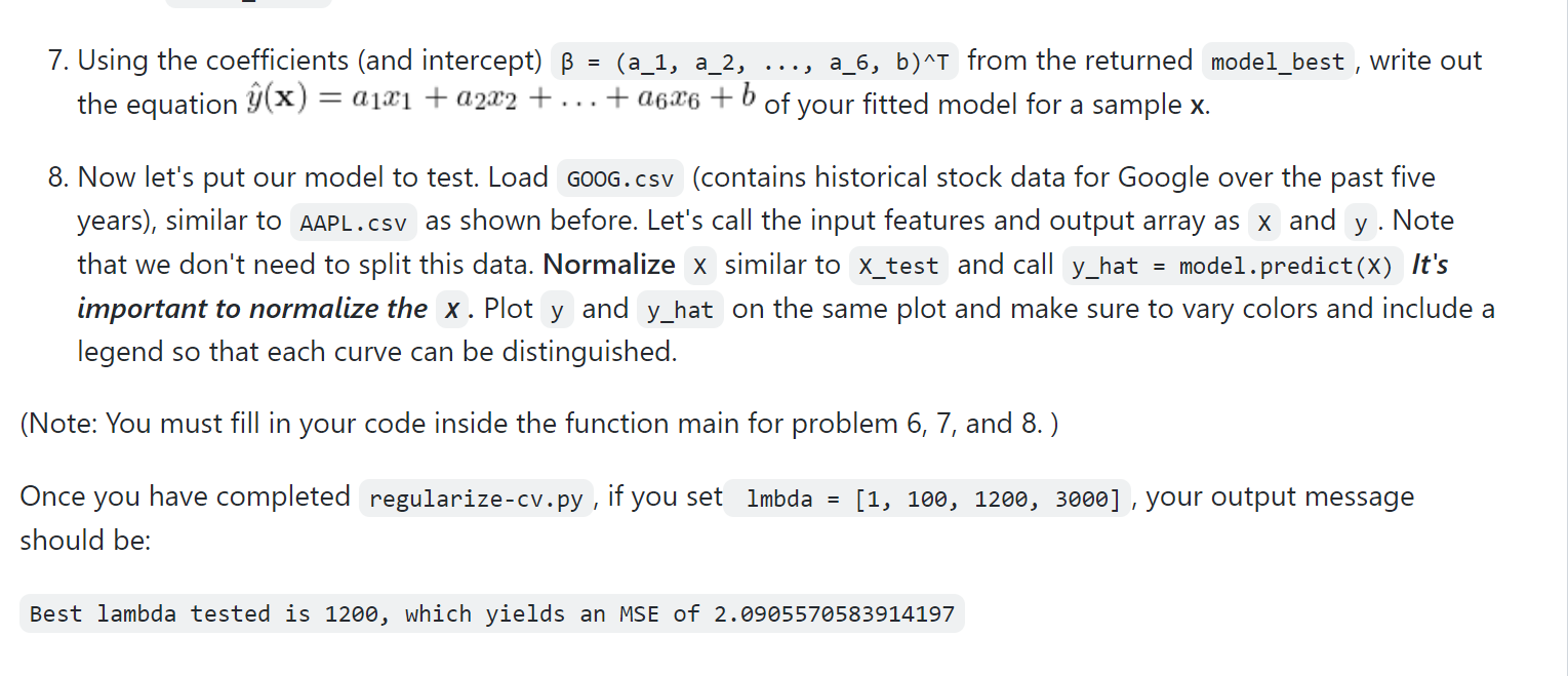Solved Problem 1: Polynomial regression A common | Chegg.com
