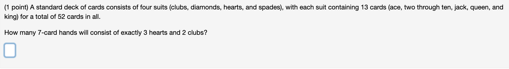 Solved (1 point) Simplify the expression (2n + 3)! (2n – | Chegg.com
