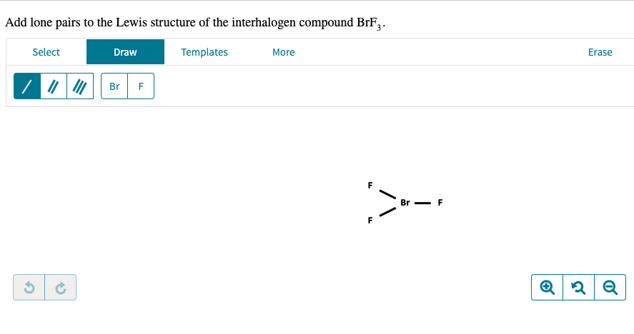 Solved Add lone pairs to the Lewis structure of the | Chegg.com