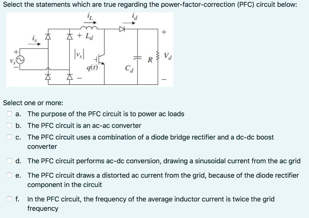 Select the statements which are true regarding the | Chegg.com