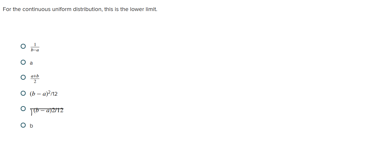 Solved code class="asciimath">For the continuous uniform | Chegg.com