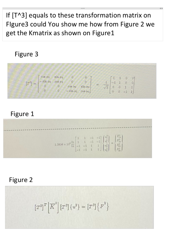 Solved by an EXPERT {:T3] ﻿equals to ﻿these transformation matrix ...