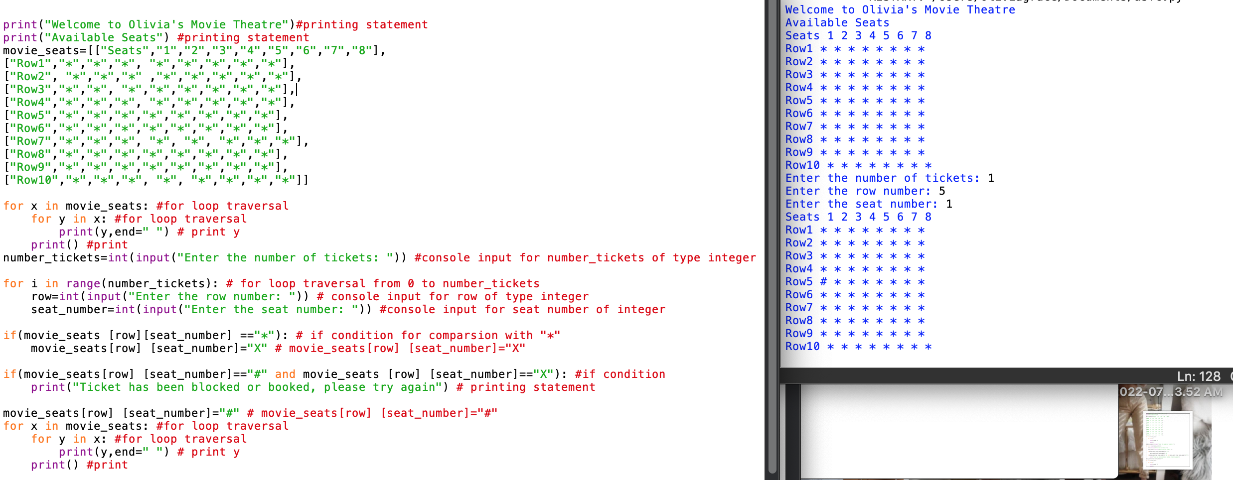 Solved How do I change my python code below so that the | Chegg.com