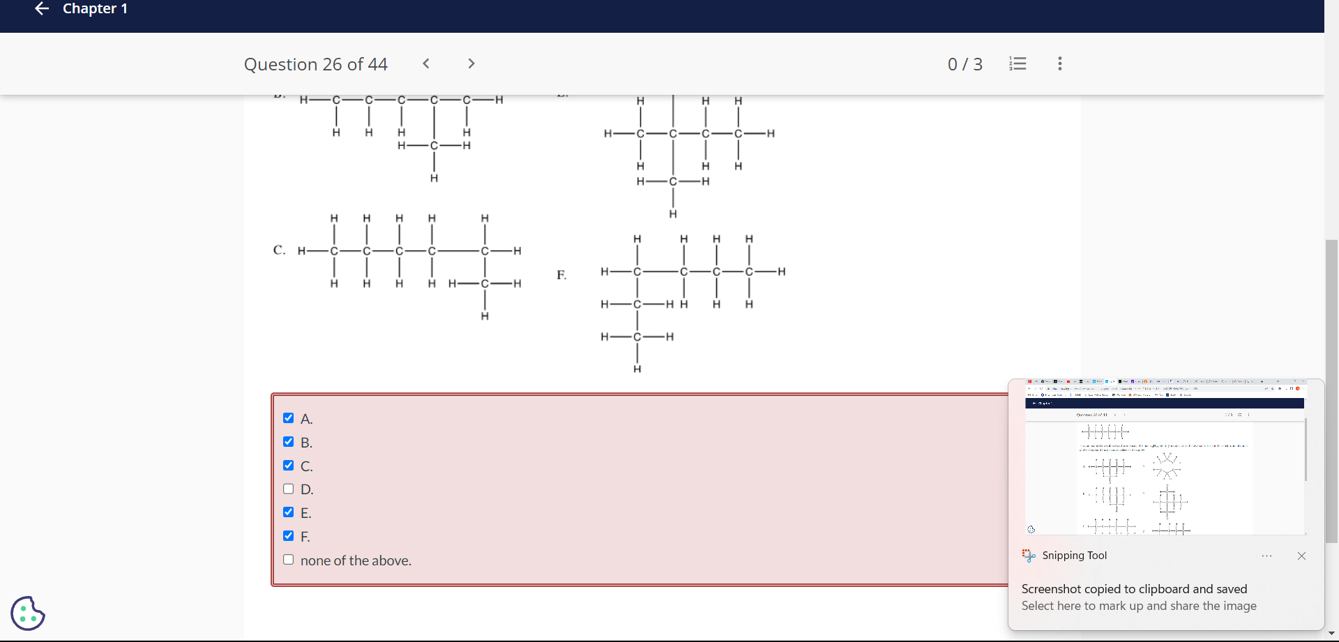 Solved he compound shown above has the molecular formula | Chegg.com
