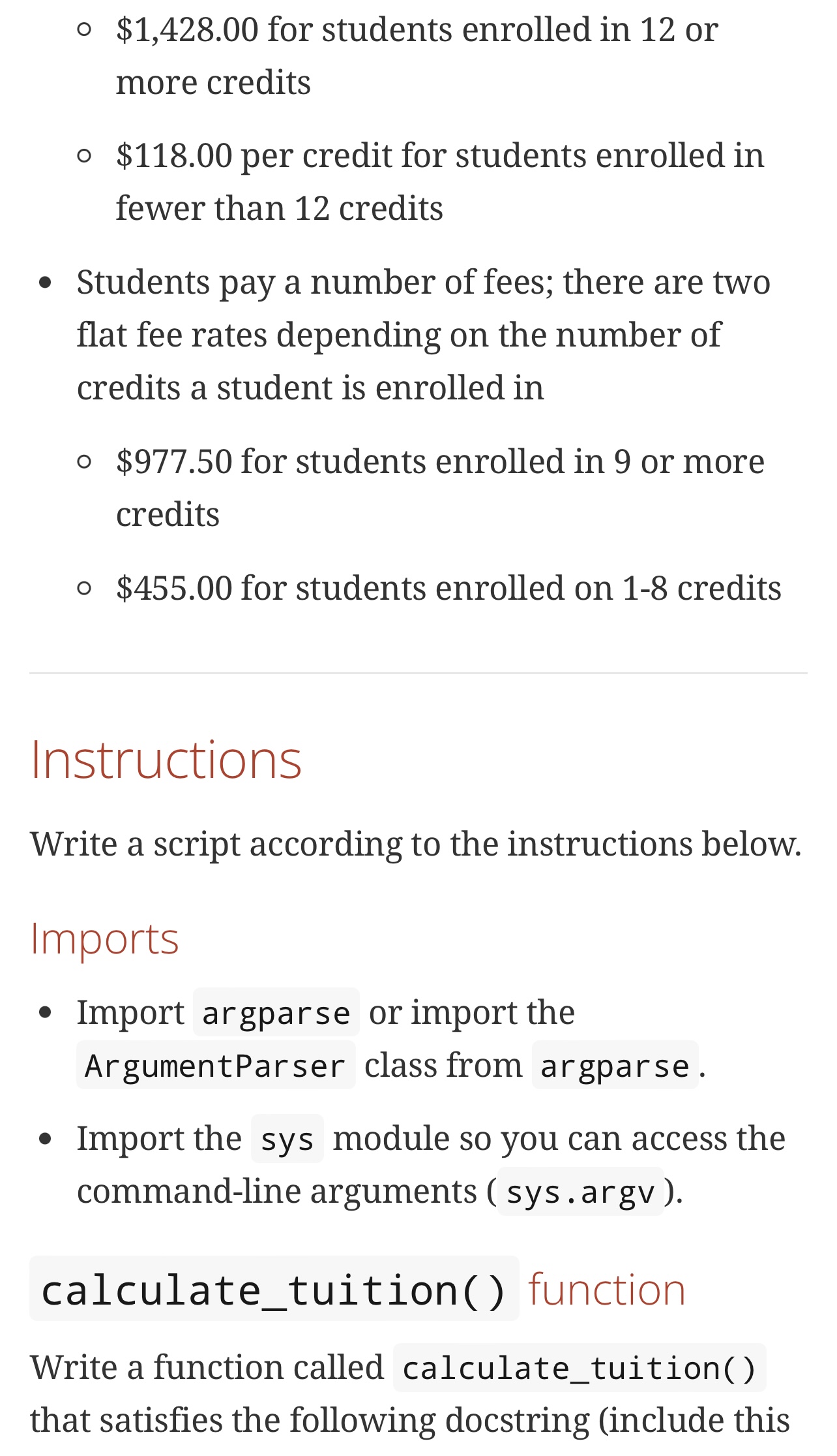 Solved you still have to define them all). Write a function | Chegg.com