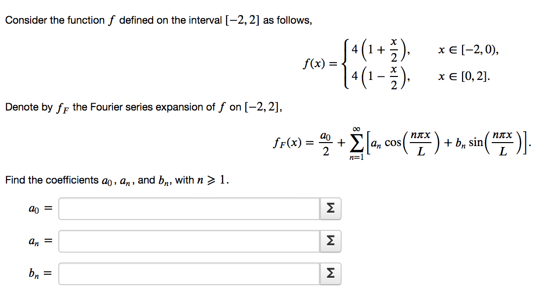 Solved Consider the function f defined on the interval [-2, | Chegg.com