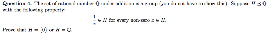 Solved Please include the definitions and theorems used, and | Chegg.com