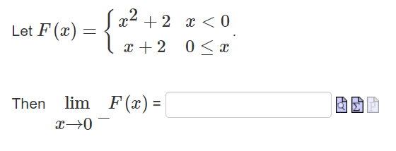 Solved Let F(x)={x2+2,x