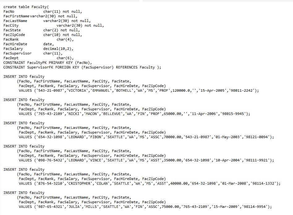 Solved By using the “UniversityDB.pdf“ file under Course | Chegg.com