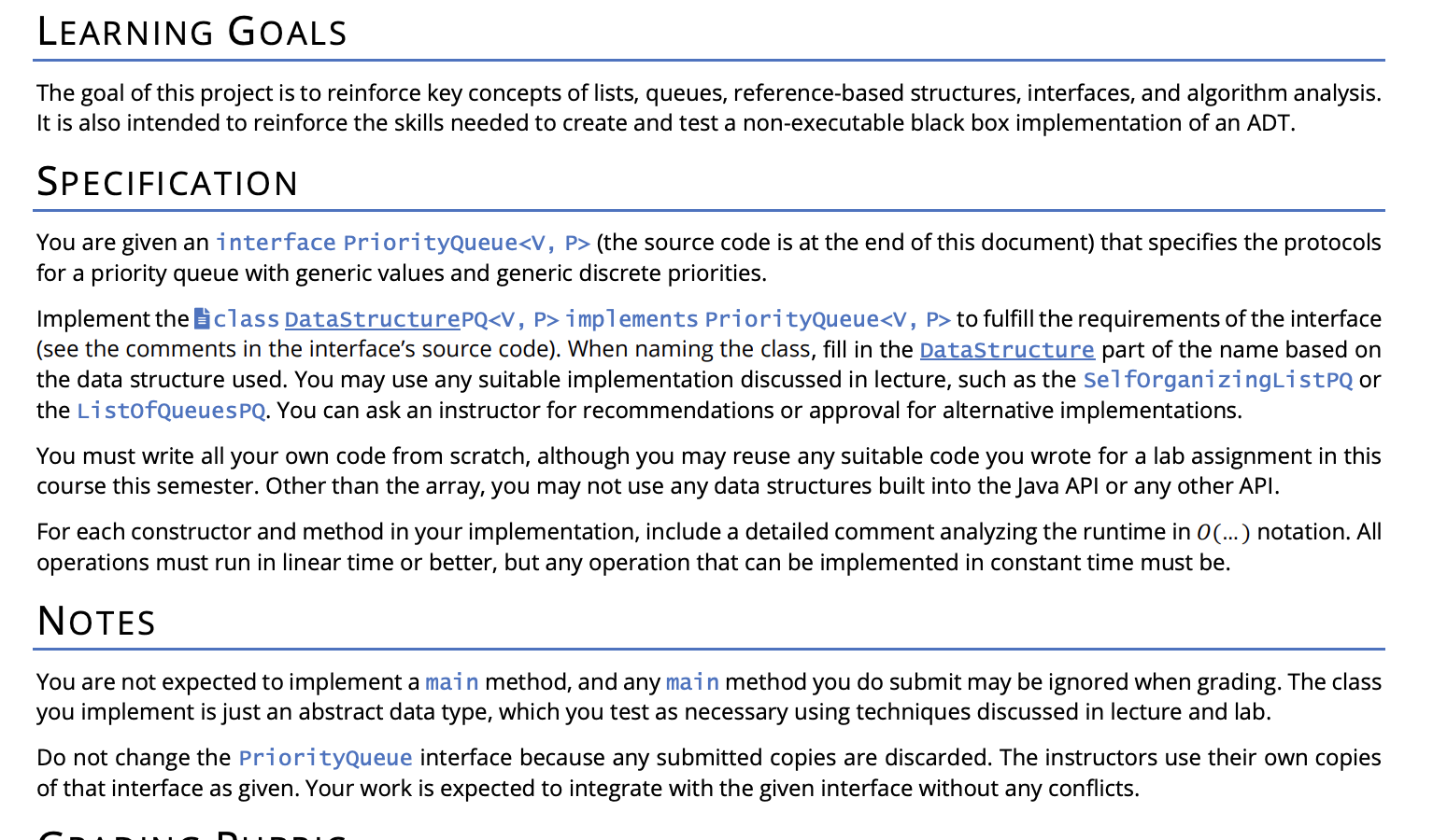 Urgent help needed in abstract data type | Chegg.com