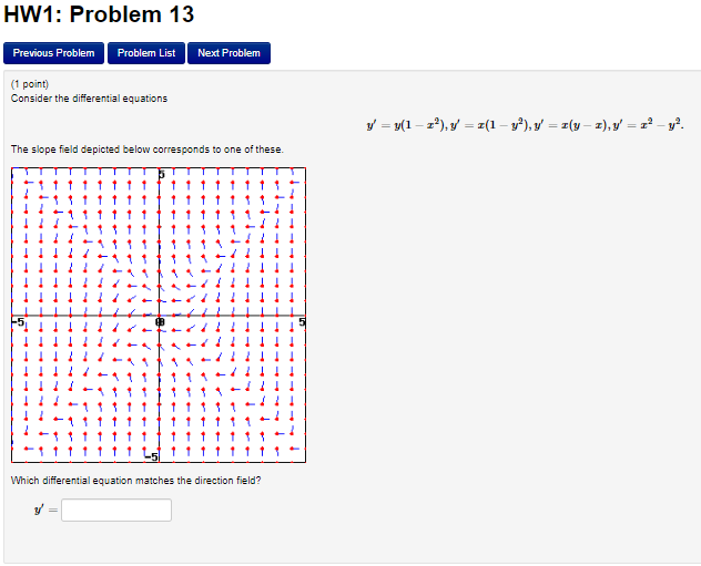 Solved Hw1 Problem 13 Previous Problem Problem List Next 5277