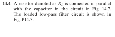 Solved 14.4 A resistor denoted as RL is connected in | Chegg.com