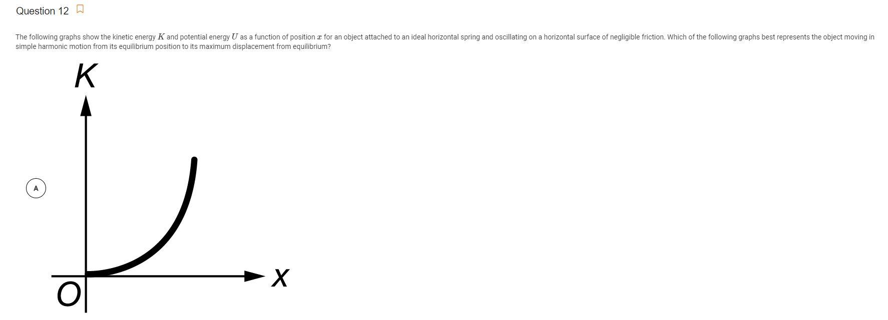 Solved Question 12 The following graphs show the kinetic | Chegg.com
