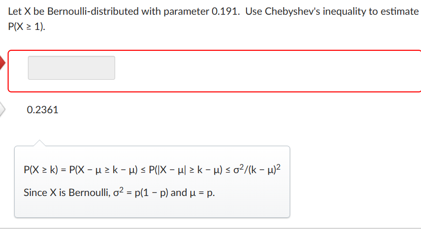 Solved Let X be Geometric with parameter 0.31 . Use | Chegg.com
