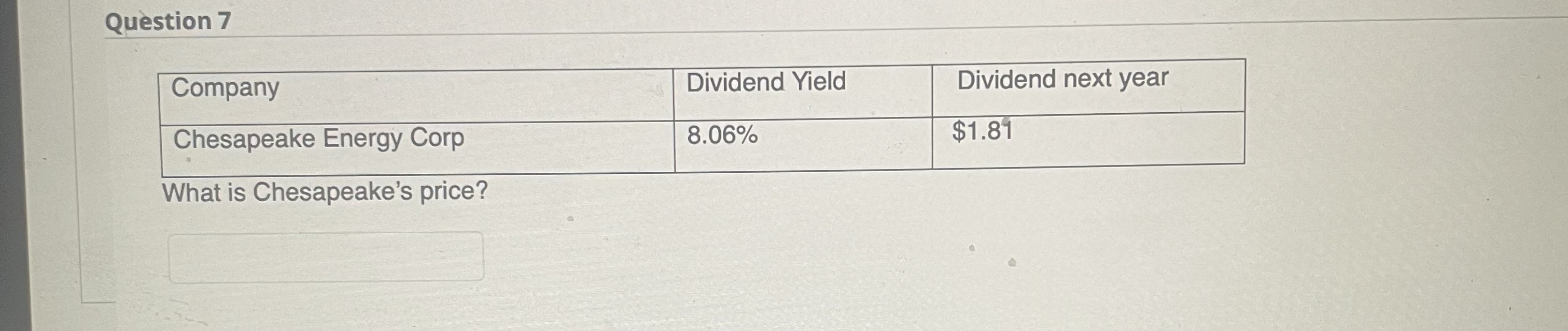 Solved Question 7 | Chegg.com
