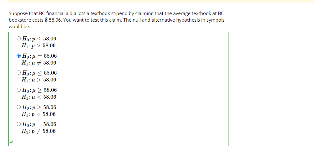 Solved Suppose that BC financial aid allots a textbook | Chegg.com