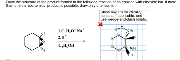 Solved Draw the structure of the product formed in the | Chegg.com