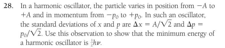 Solved 3. In a harmonic oscillator, the particle varies in | Chegg.com