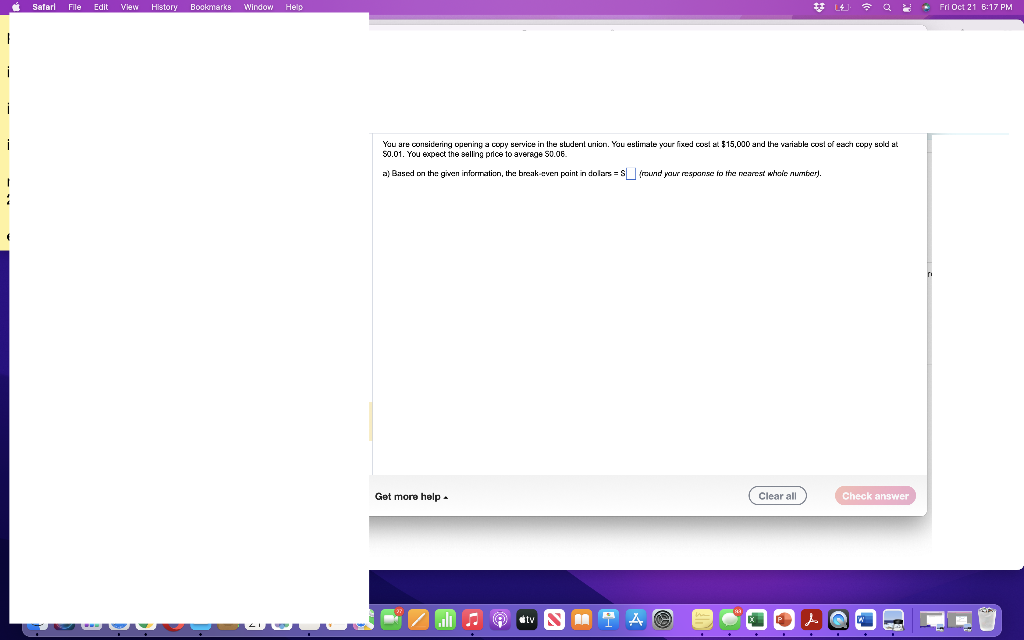 Solved 50.01. You expect the selling price to avergge $0.06. | Chegg.com