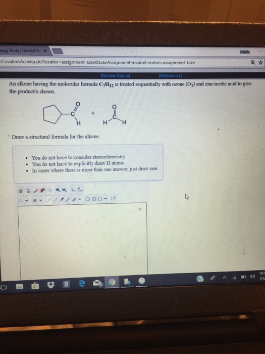 Solved Review Topics) References Either the reactant (X) or | Chegg.com