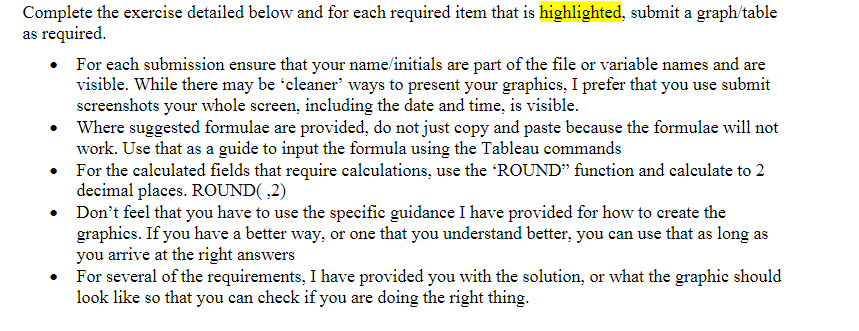 Complete the exercise detailed below and for each | Chegg.com