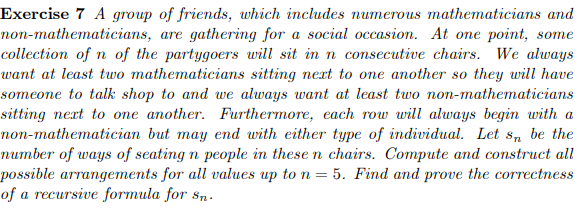 Solved Exercise 7 A Group Of Friends Which Includes 1207