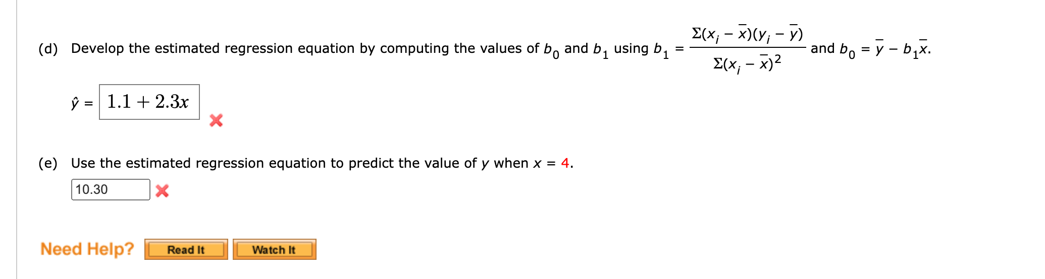 (a) Develop a scatter diagram for these data.(d) | Chegg.com