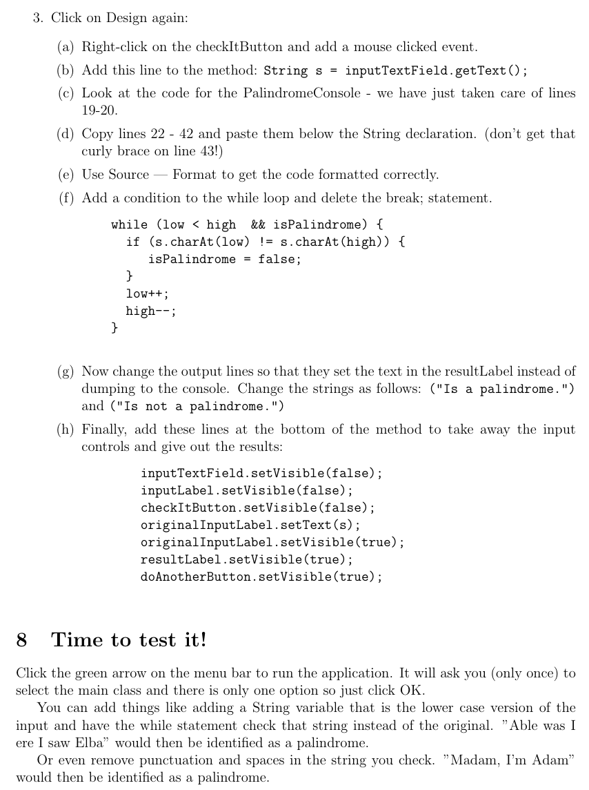 Solved I need a feedback about this lab. Any mistakes? What | Chegg.com