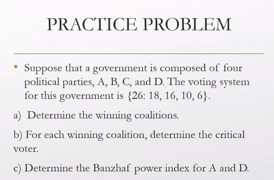 Solved PRACTICE PROBLEM Suppose that a government is | Chegg.com