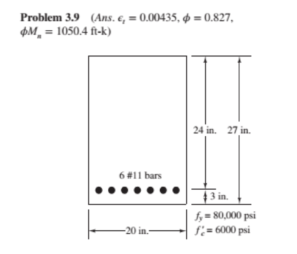 Solved - determine if the beam is over-reinforced | Chegg.com