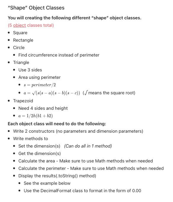 Solved Requirements You Need To Create The Class Files 3449