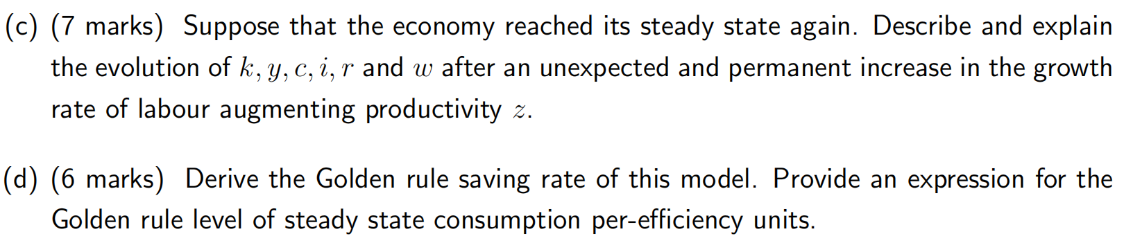 Solved (1) Describe the Solow's Productivity Paradox. | Chegg.com