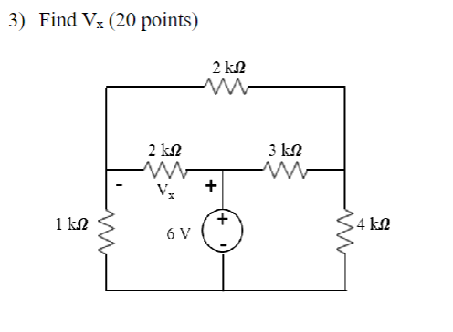 Solved Solve using all four methods: Nodal Analysis, Loop | Chegg.com