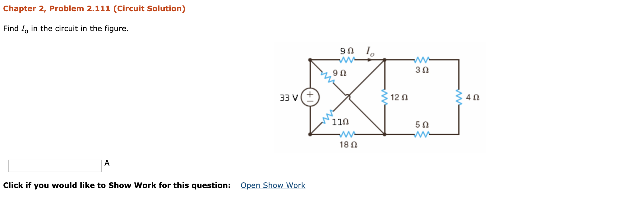 Solved Chapter 2 Problem 2111 Circuit Solution Find I 2246