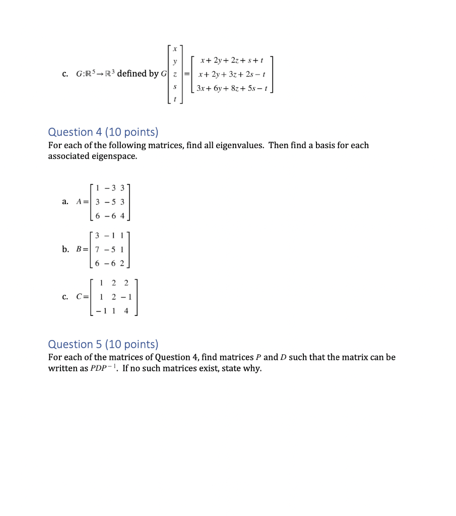 Solved Question 1 (10 points) Find F[ab], where the linear | Chegg.com