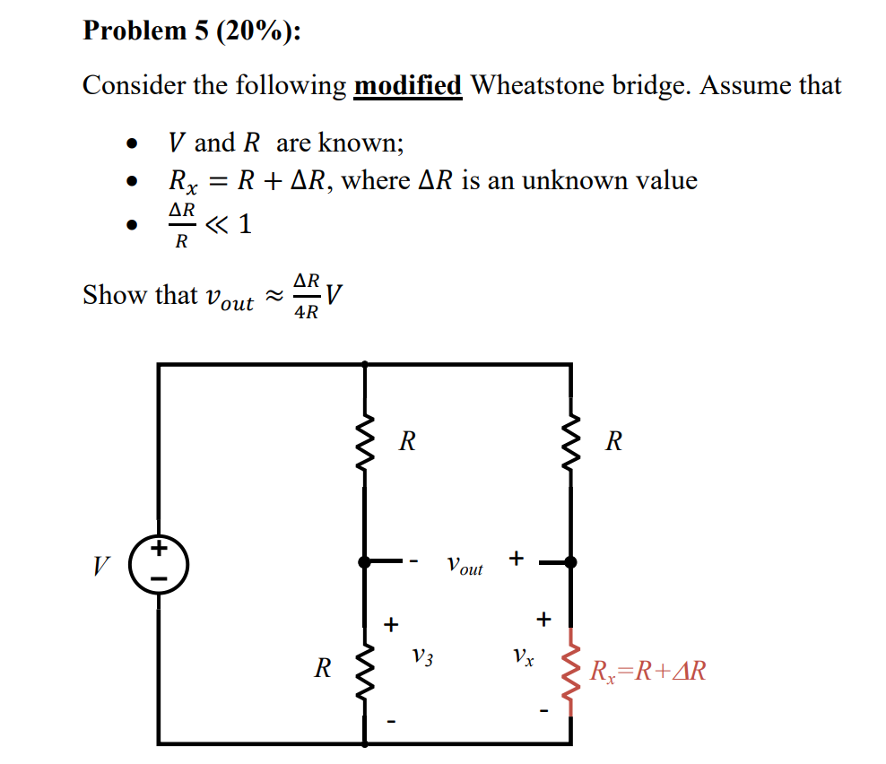 Solved Problem 5 (20\%): Consider the following modified | Chegg.com
