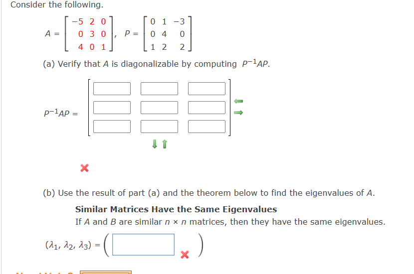 Consider the following. | Chegg.com