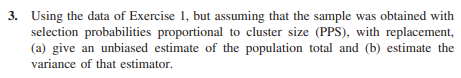 Solved Assume that the following are data from cluster | Chegg.com