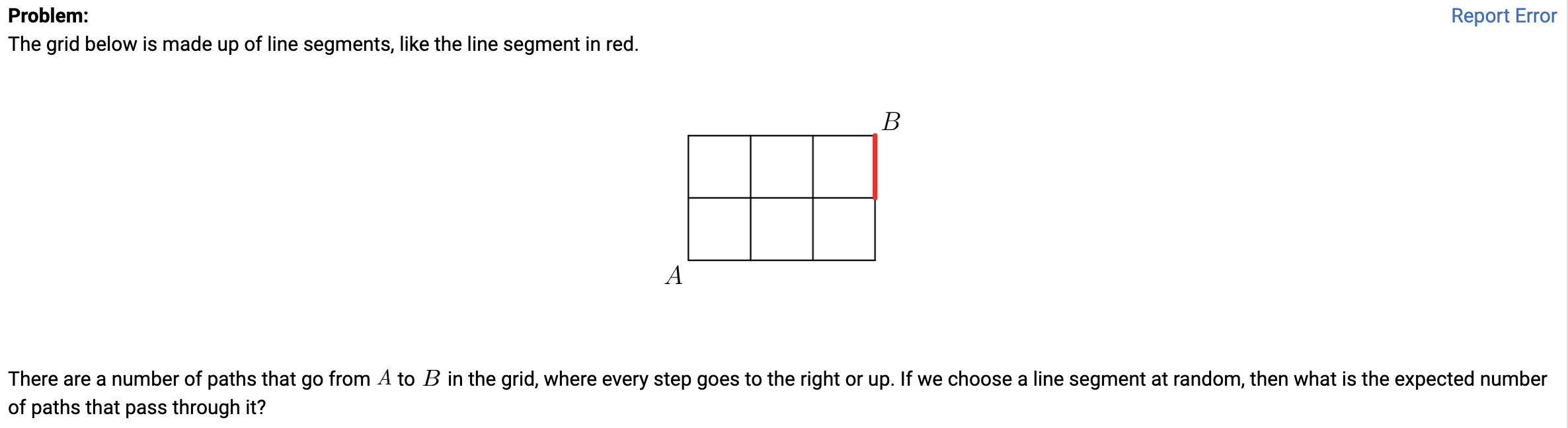 Solved Problem Report Error The Grid Below Is Made Up Of 