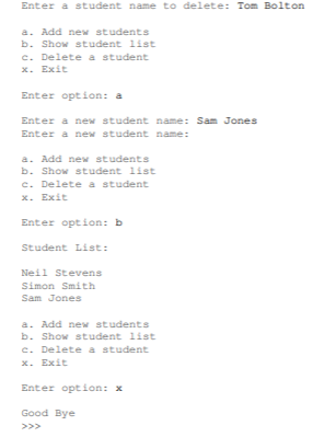 Solved 1. Create a new empty list which will be used to | Chegg.com