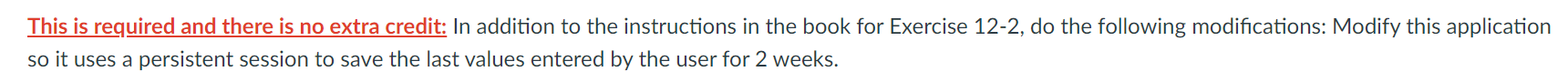 Solved In this exercise, you can modify the Task List | Chegg.com