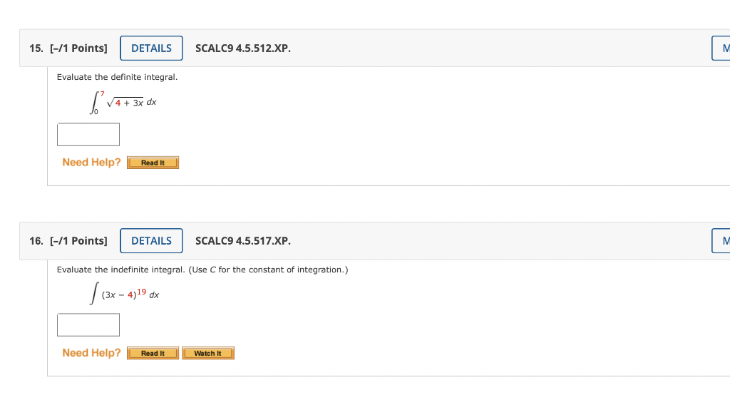 Solved 7. [0/1 Points] DETAILS PREVIOUS ANSWERS SCALC9 | Chegg.com