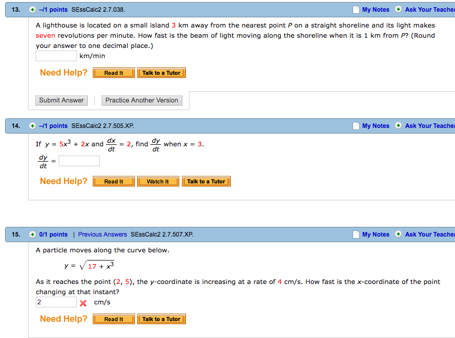 Solved 13. + -/1 points SEssCalc2 2.7.038. My Notes + Ask | Chegg.com
