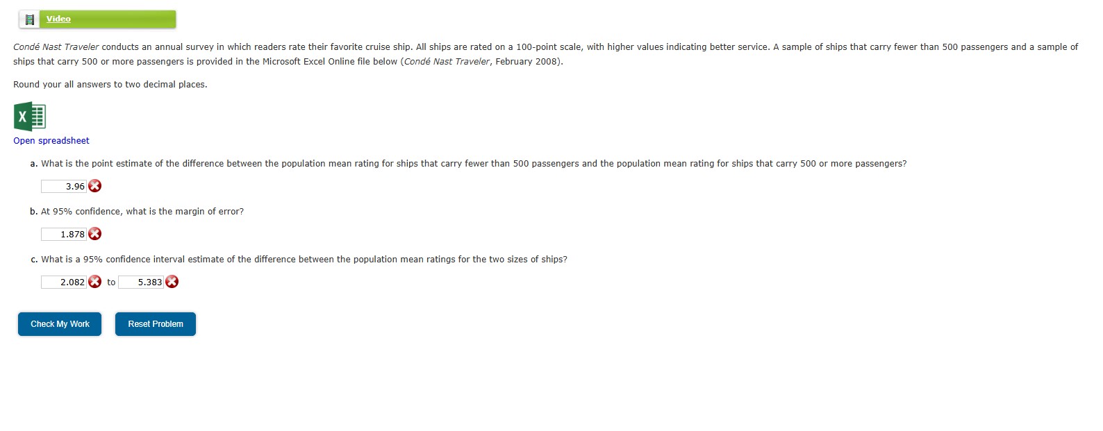 Solved ships that carry 500 ﻿or more passengers is provided | Chegg.com