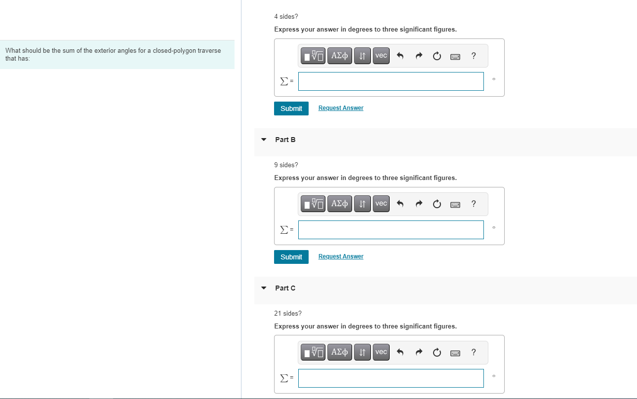Solved Express your answer in degrees to three significant | Chegg.com